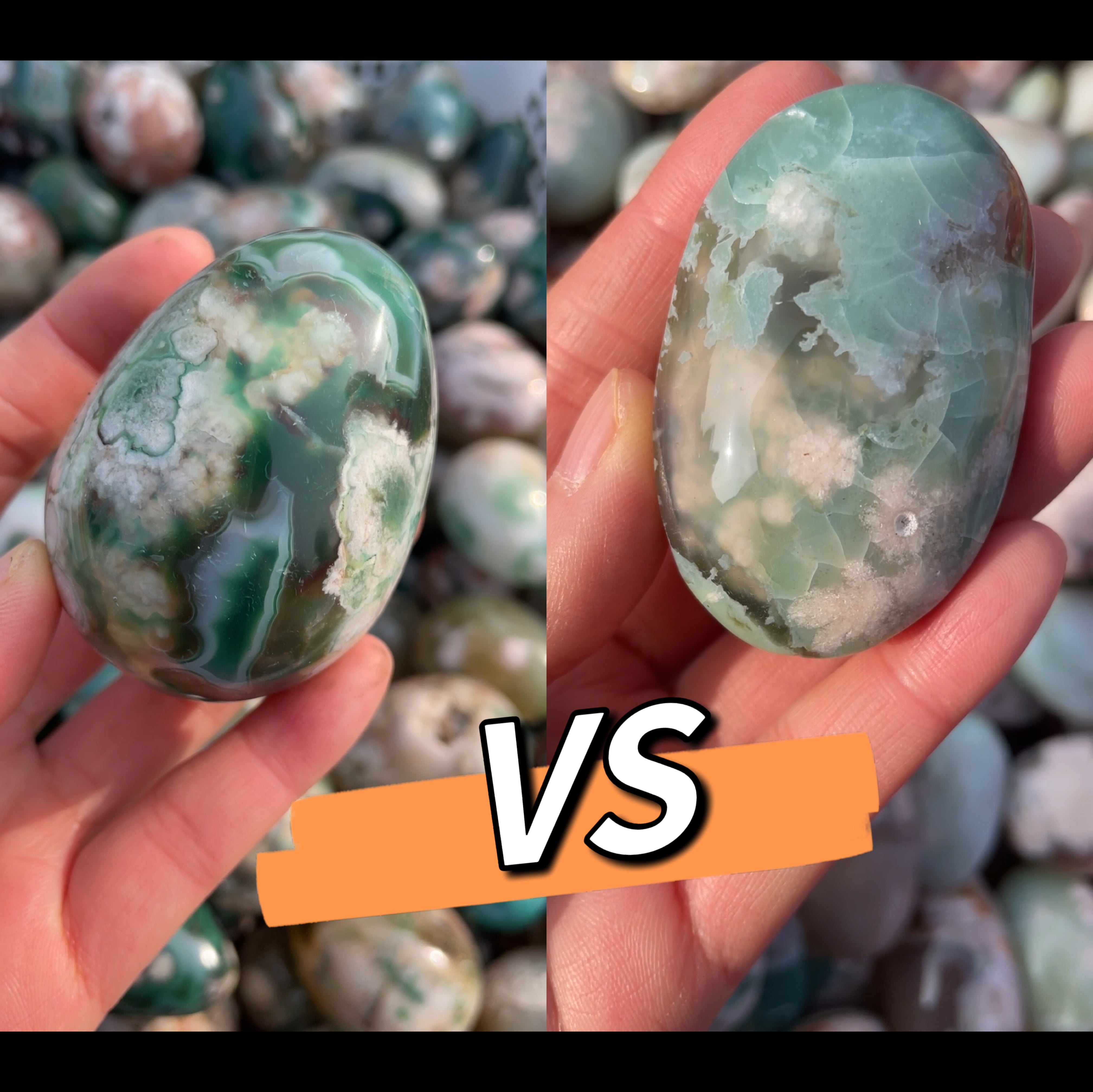 How to Identify Dyed Agate Heat Treated and Natural Colored Agate ...